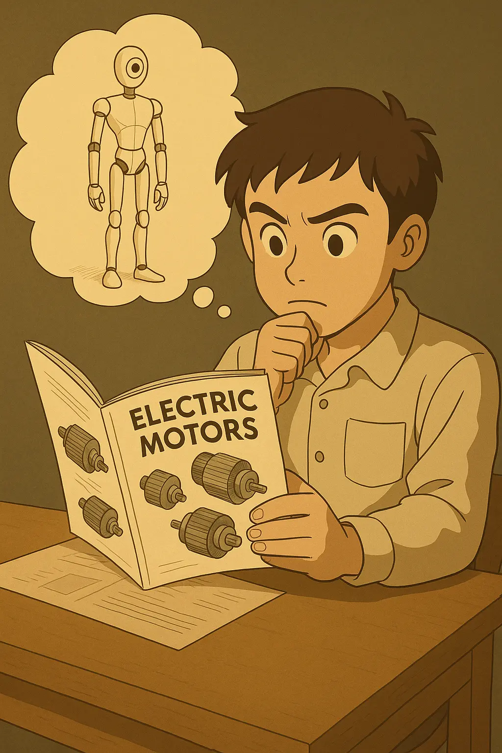 How a robot is born. The Importance of Small Brushless Motors.